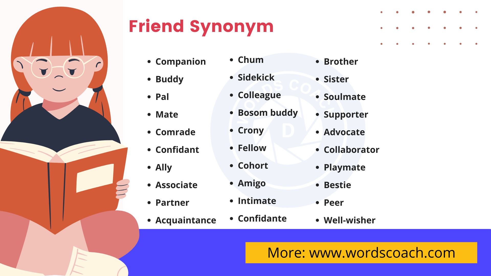 Friend Synonym: List of 30 Synonyms for Friend with Useful Examples ...